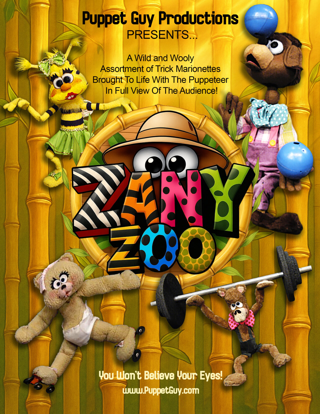 The Zany Zoo | Puppet Guy Productions