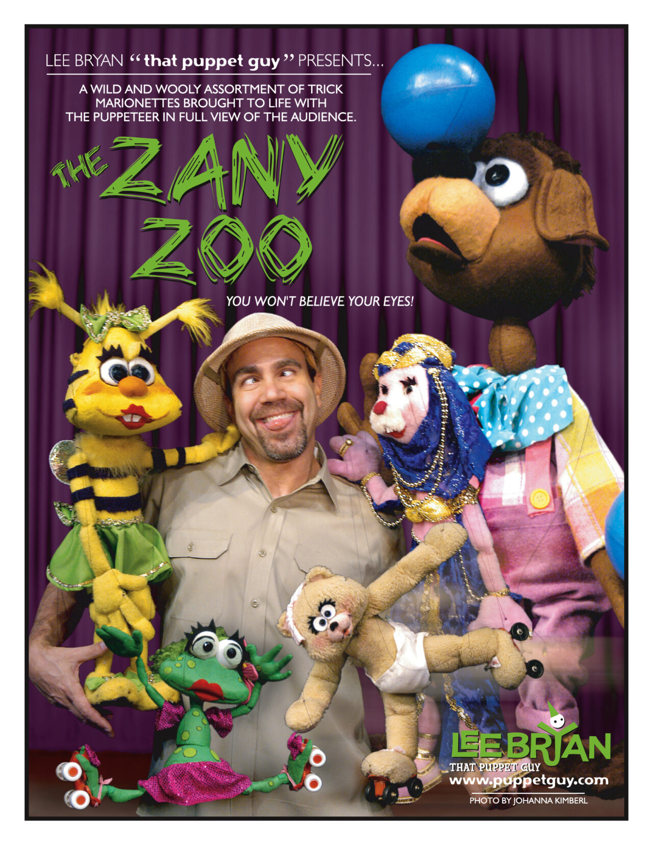 Mr. Lee Bryan | Puppet Guy Productions